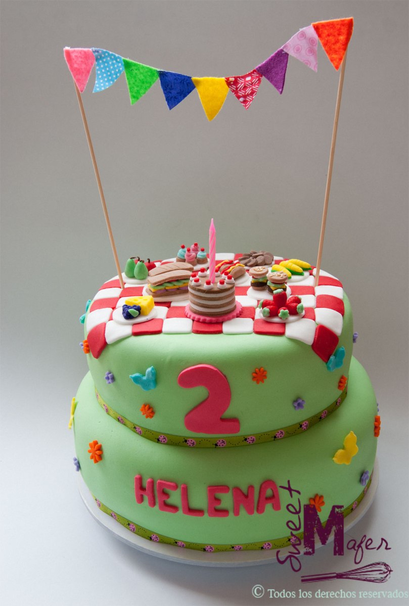 Torta de picnic para Helena