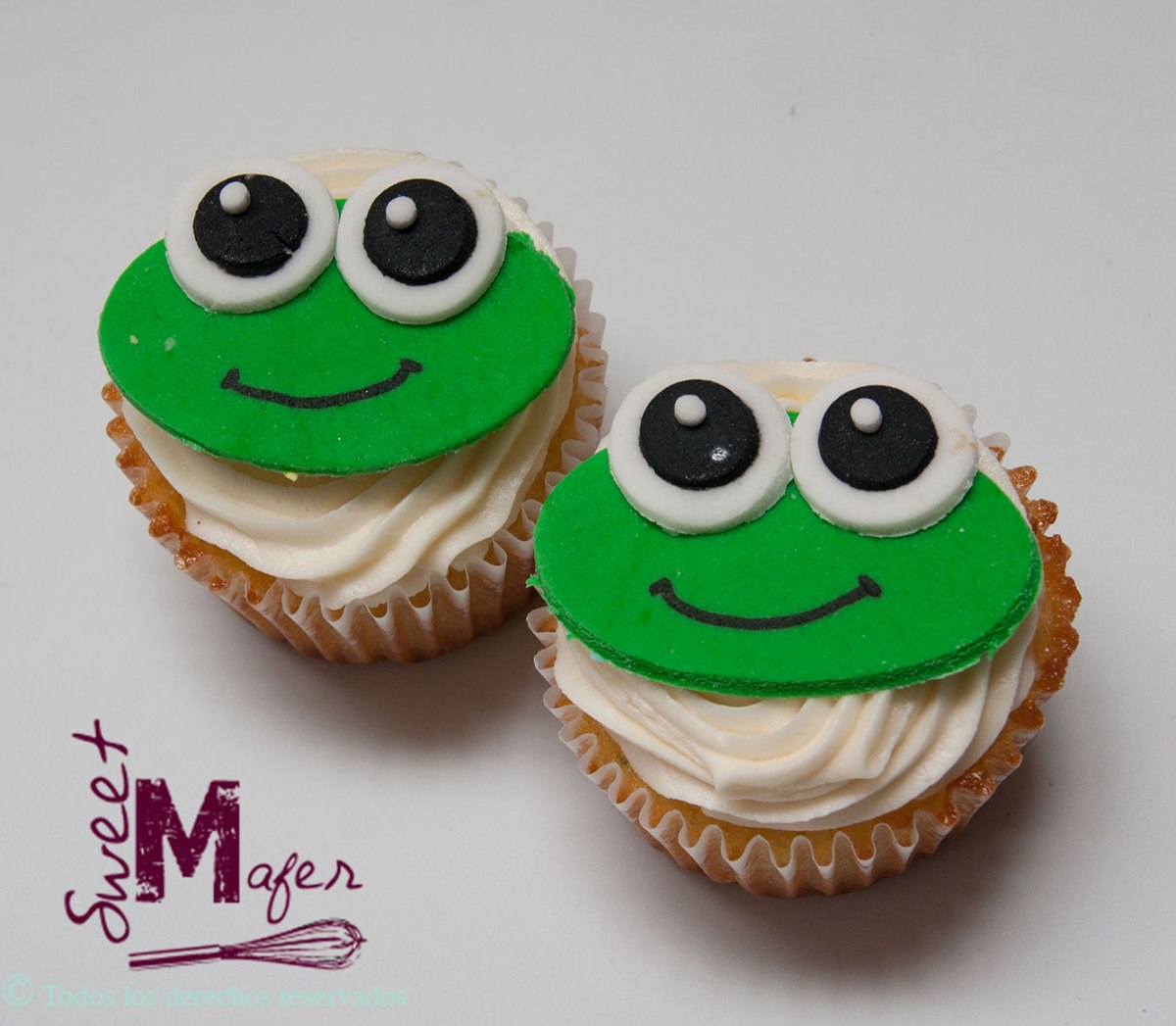 Cupcakes de sapitos